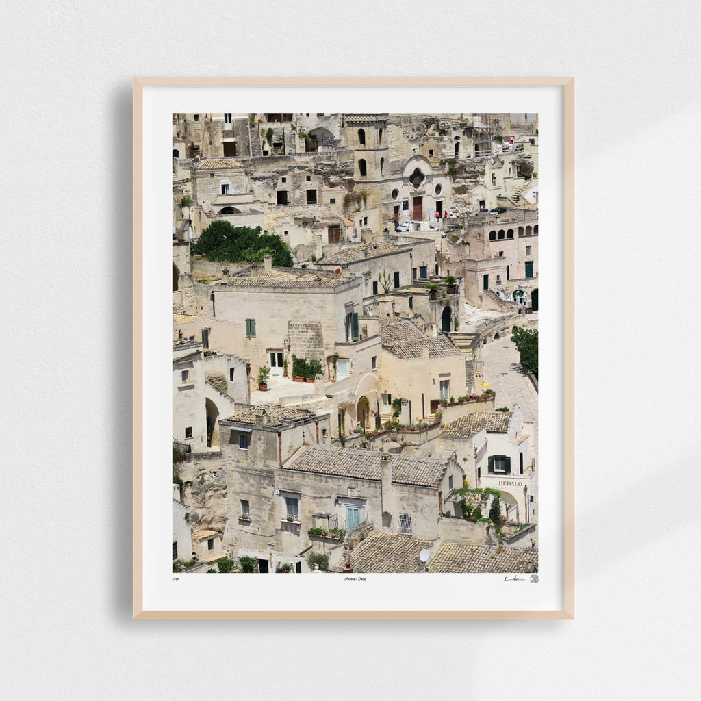 Matera Italy Limited Edition Photographic Print. | printspace