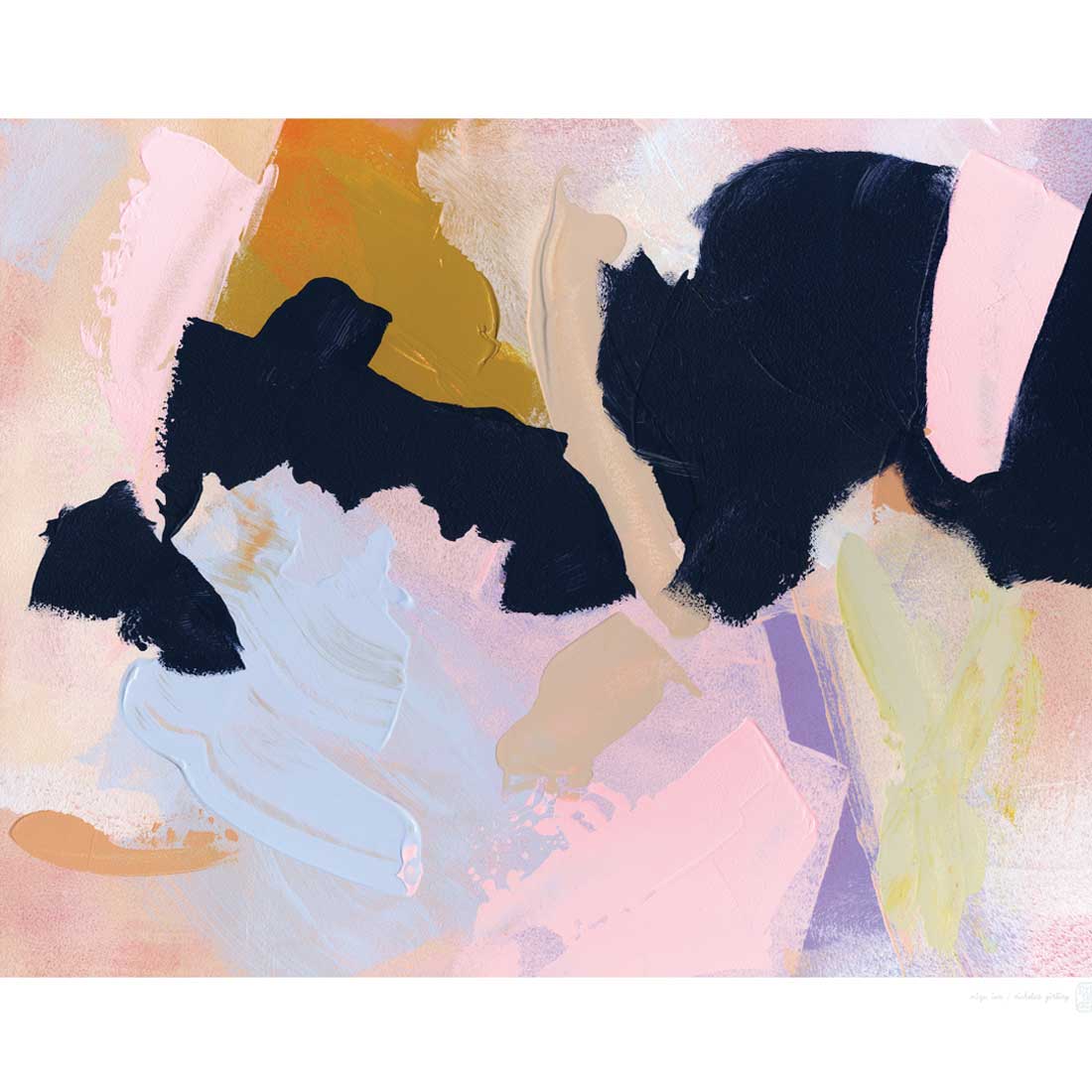 Mizu Iwa - Abstract Art Print paper or canvas Printspace Melbourne