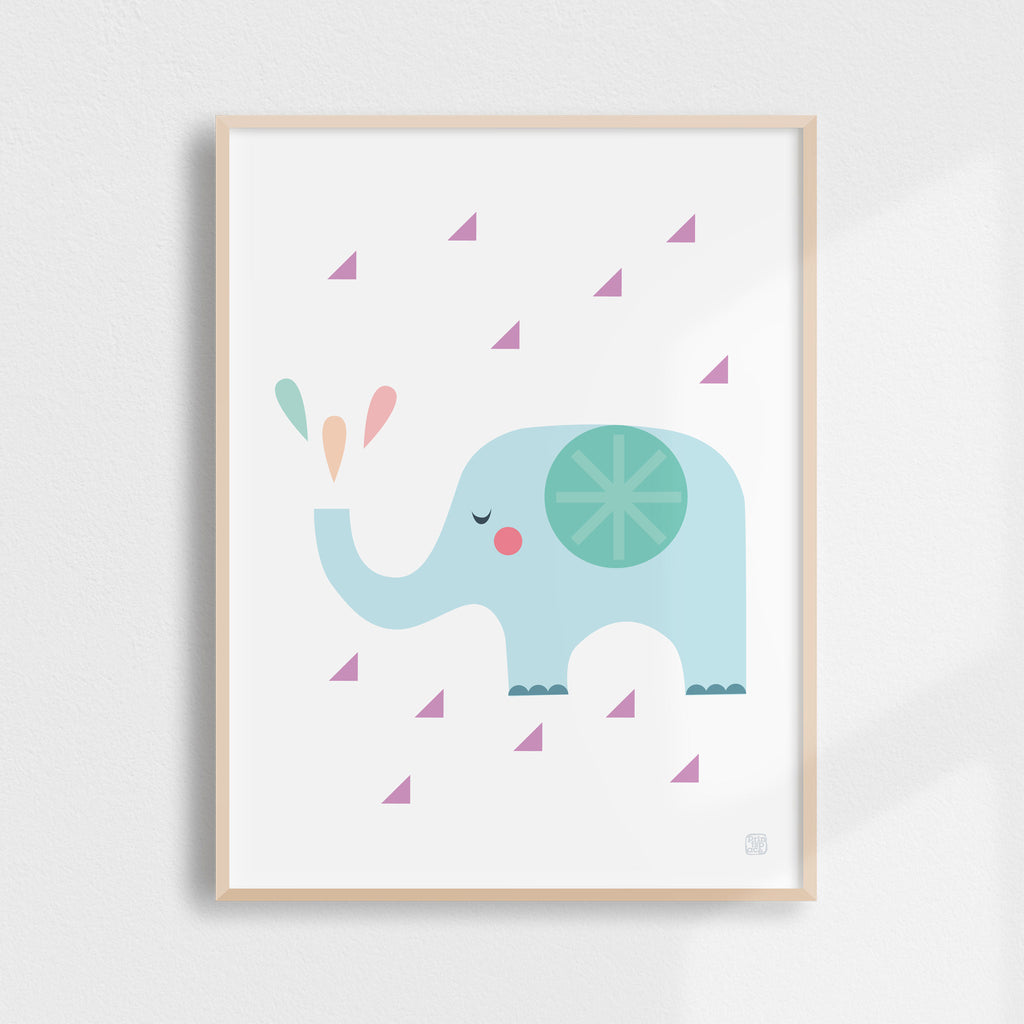 Little Elephant Art Print | printspace