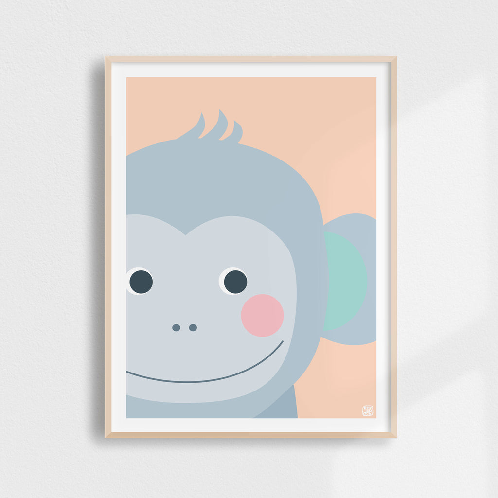 Tricky Monkey Art Print | printspace