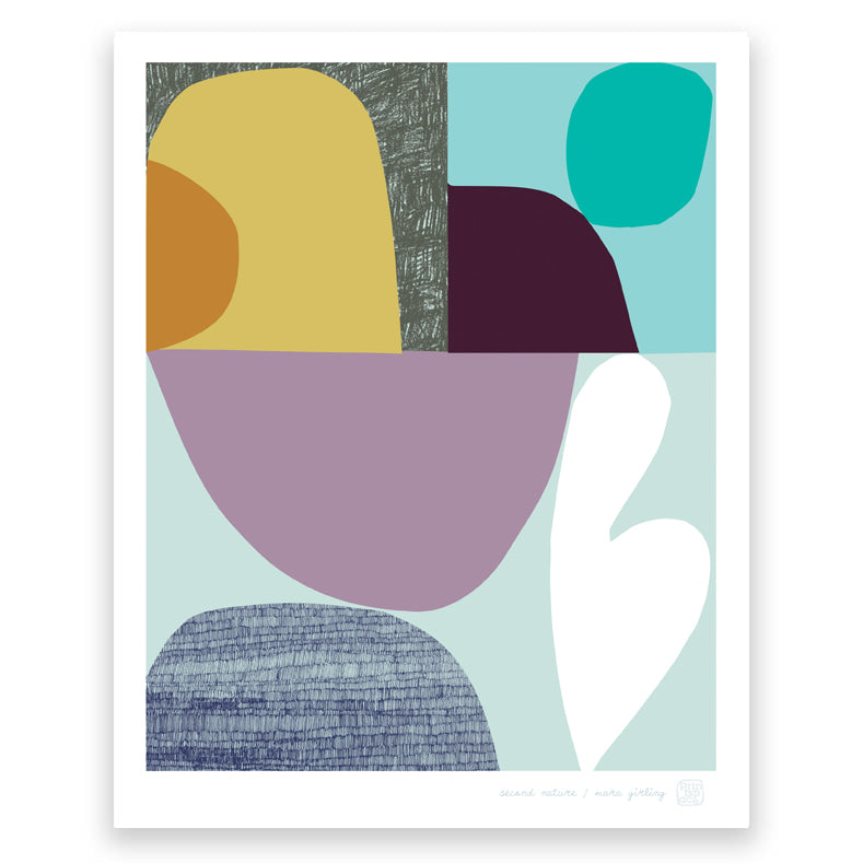 Second Nature Art Print Printspace Contemporary Illustration